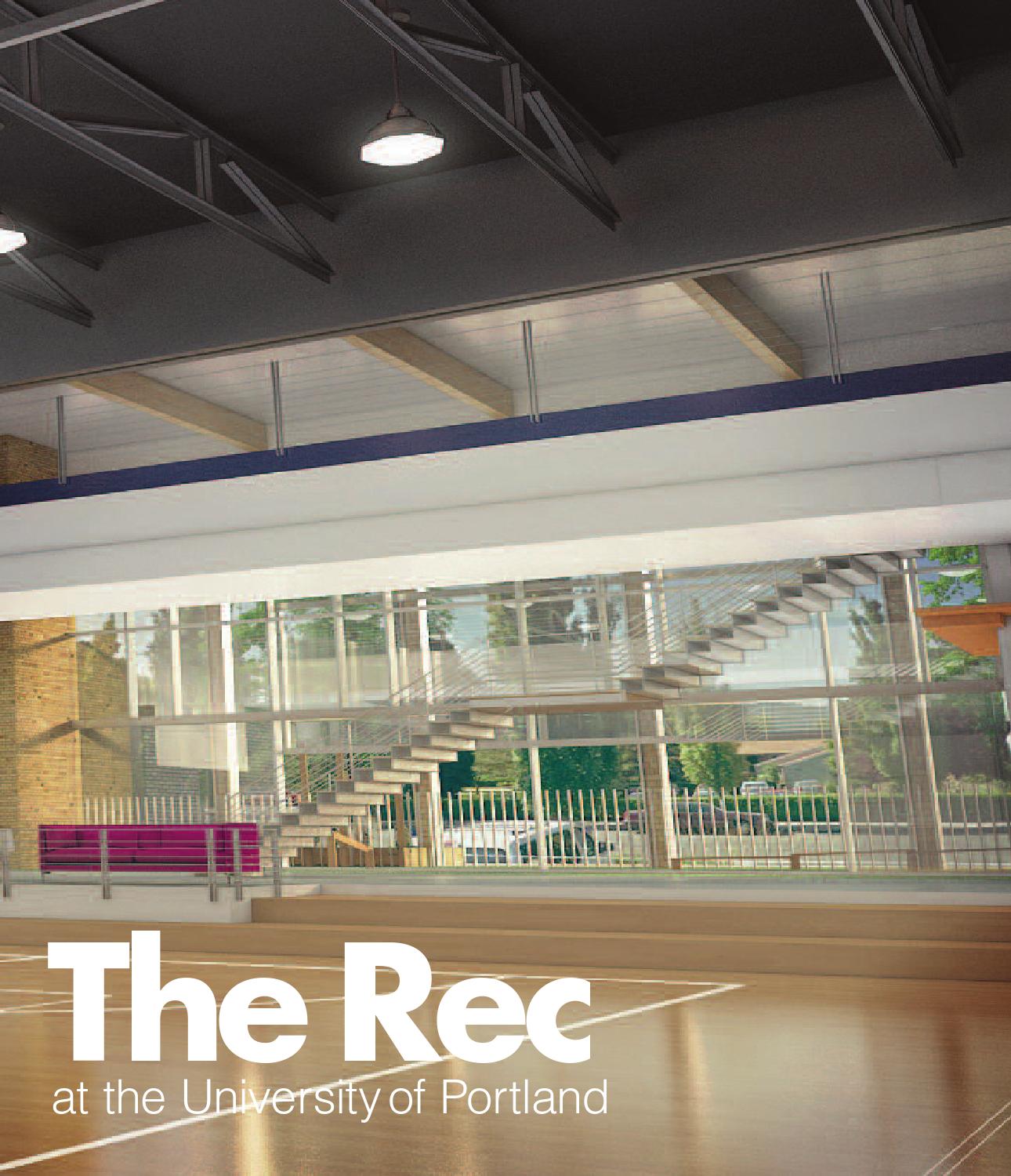 University of Portland Rec Center Brochure by University of Portland ...