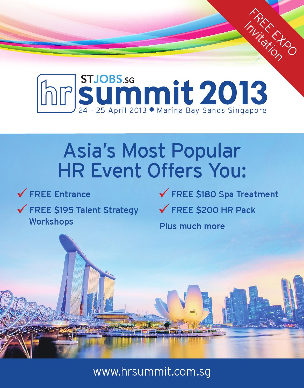 Hr summit 2013 expo guide by Key Media - Issuu