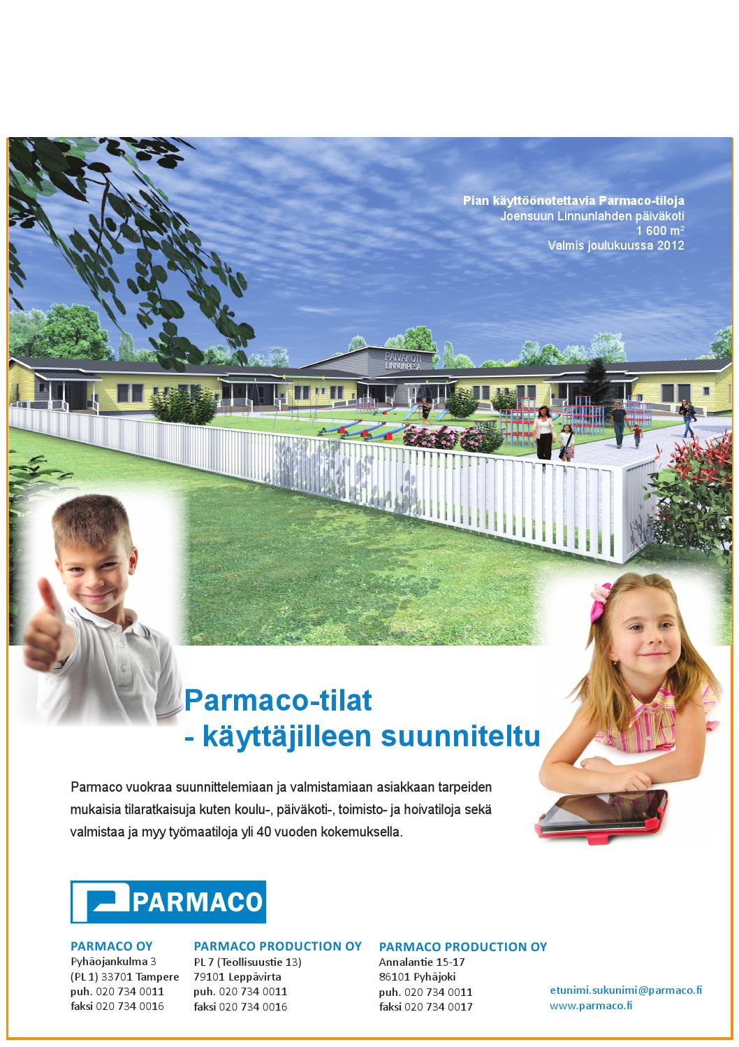 Parmacotilat nro 1 by Parmaco Oy - Issuu