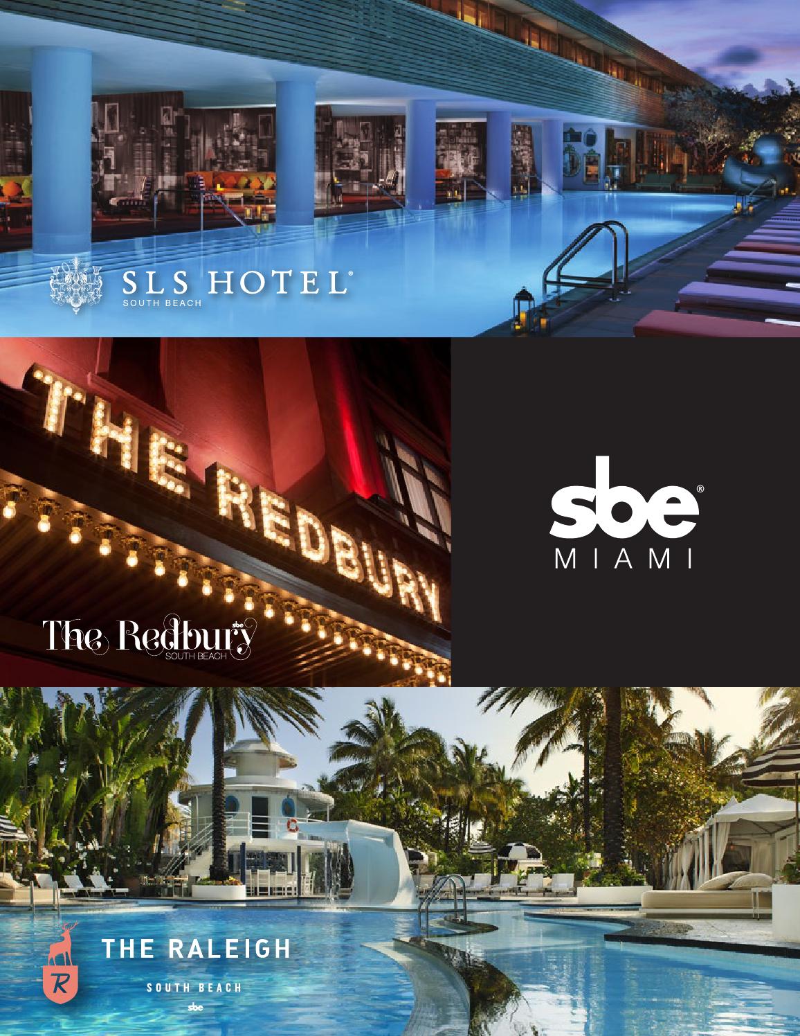 sbe Miami Hotels by sbe_ - Issuu