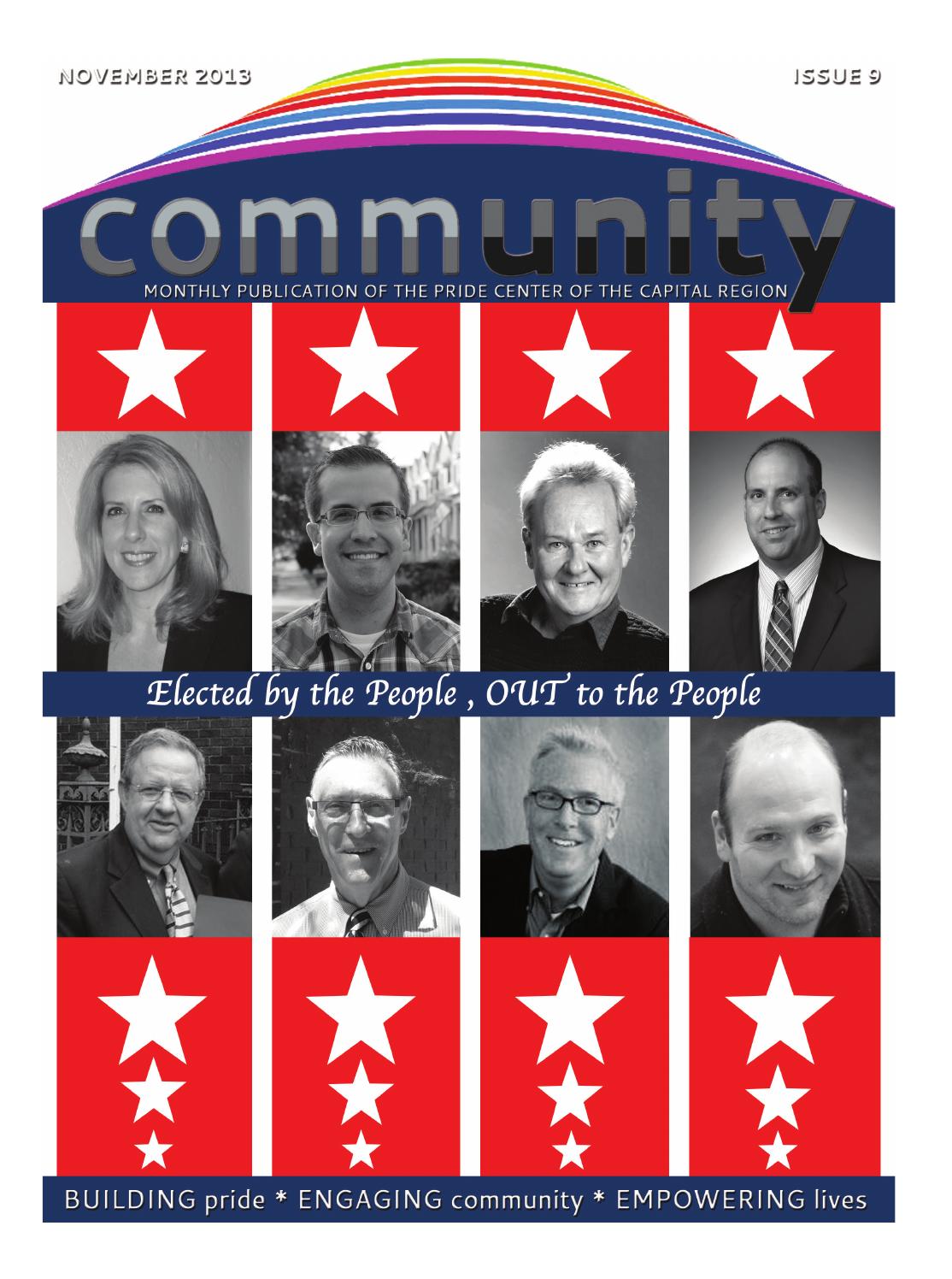 CommUNITY Magazine ( vol 1 iss 9) by Pride Center of the Capital Region ...