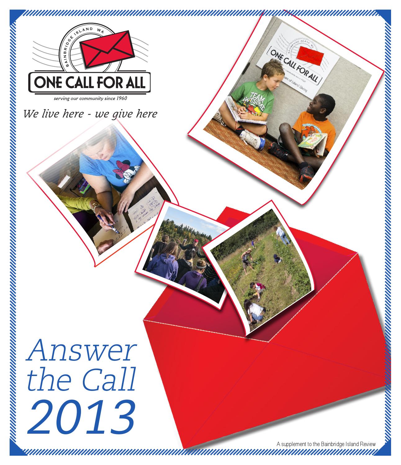 One Call for All - One Call For All by Sound Publishing - Issuu