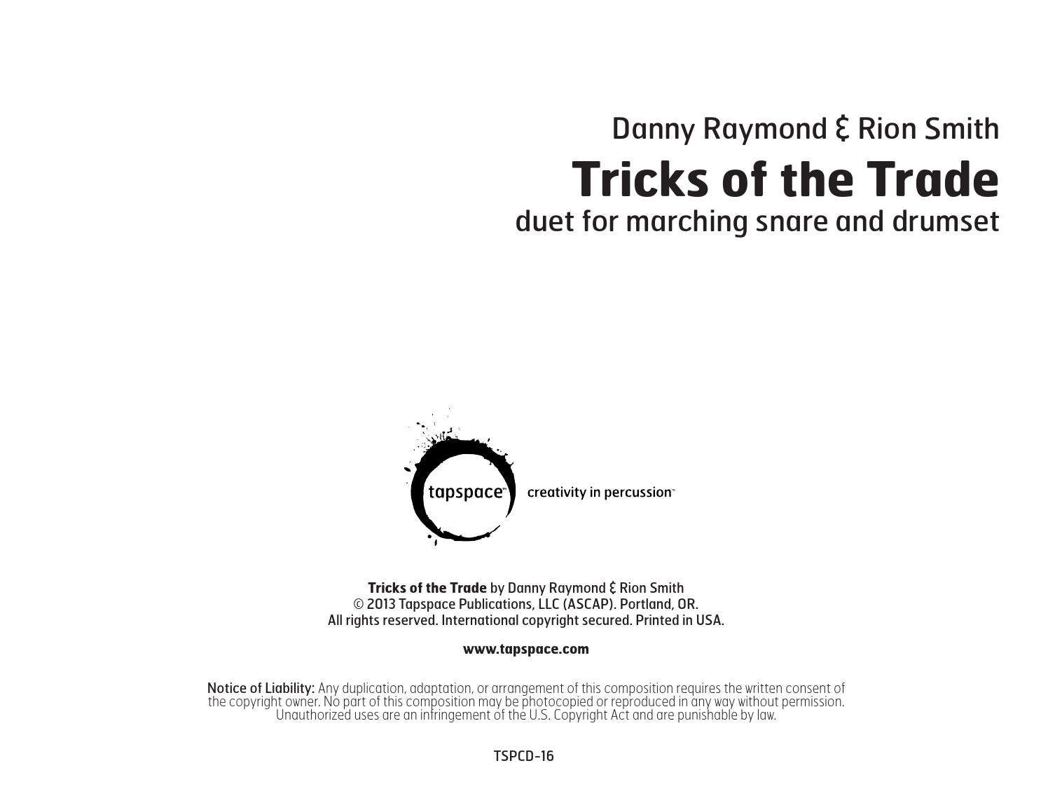 Tricks of the Trade sample by Tapspace - Issuu