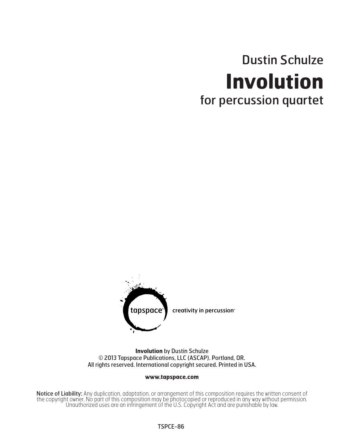 Involution sample by Tapspace - Issuu