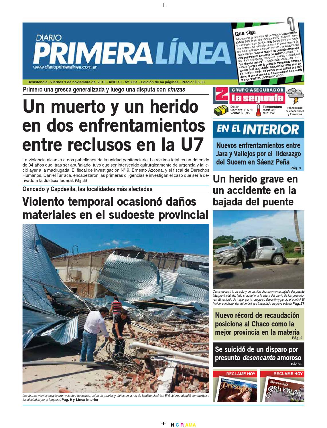 Primera Línea 3951 01 11 13 by Diario Primera Linea - Issuu
