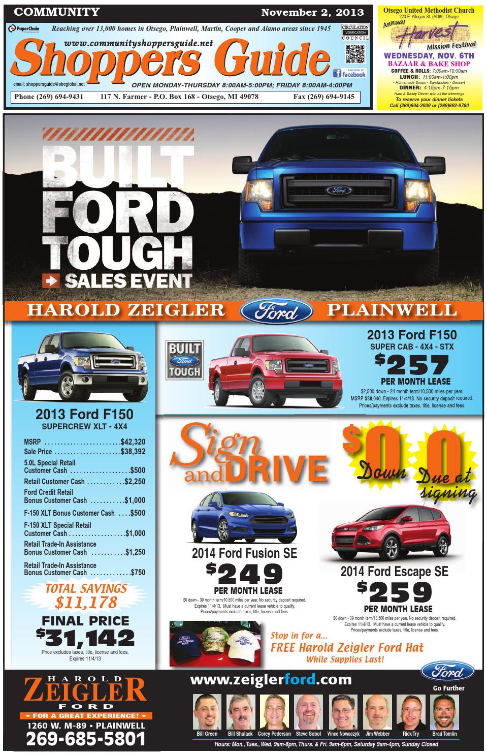 11 2 2013 shoppersguide web by Community Shoppers Guide - Issuu