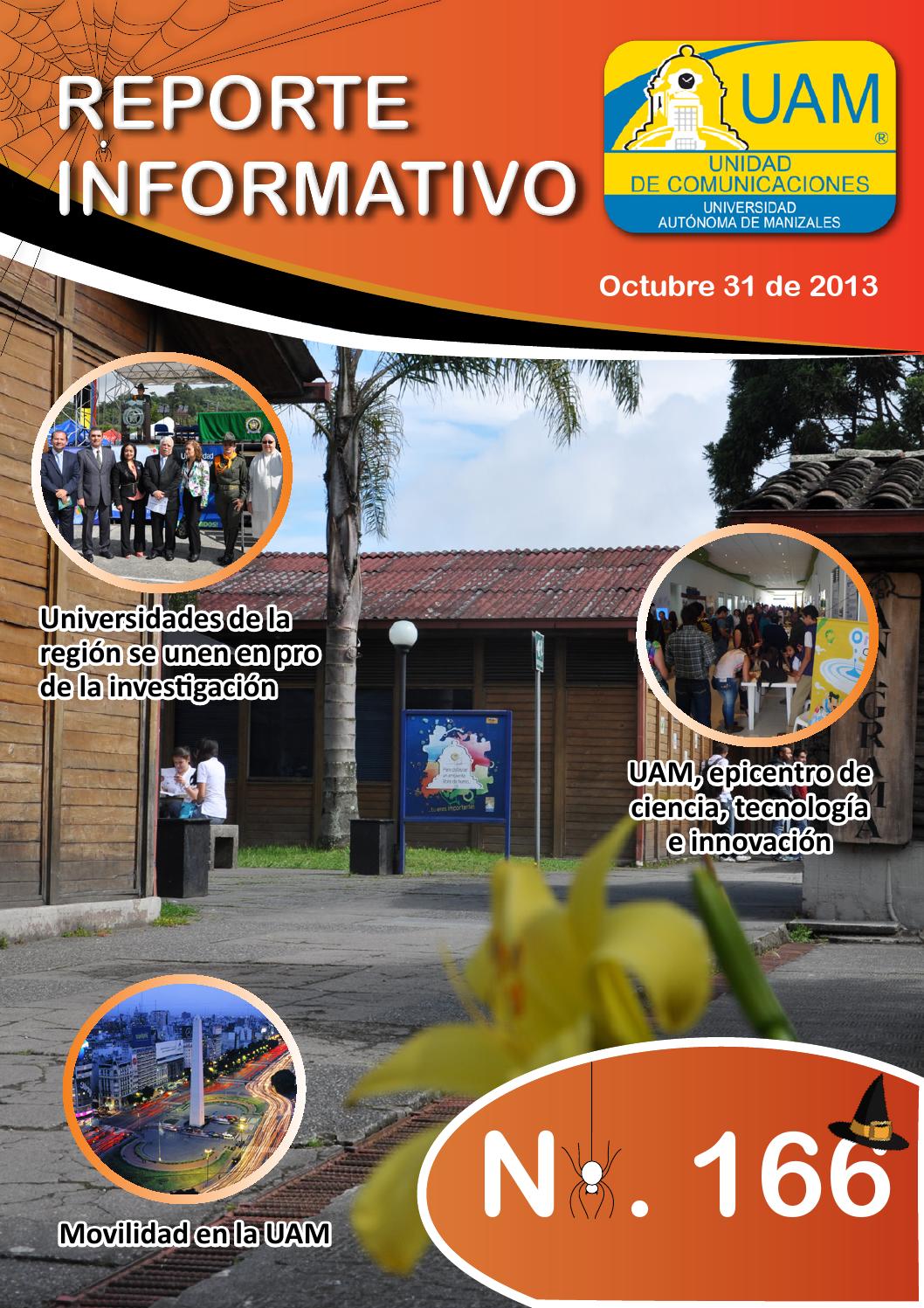 Reporte informativo 166 by Universidad Autónoma de Manizales - Issuu