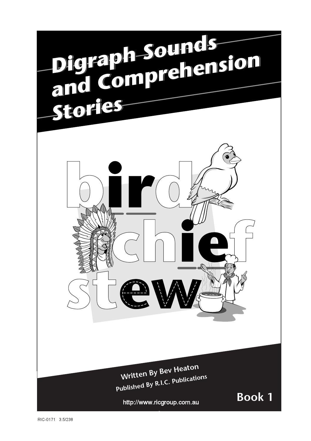 Digraph Sounds and Comprehension Stories: Book 1 by Teacher Superstore ...