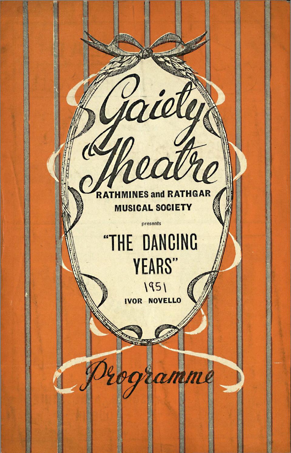 1951 the dancing years by Rathmines & Rathgar Musical Society - Issuu