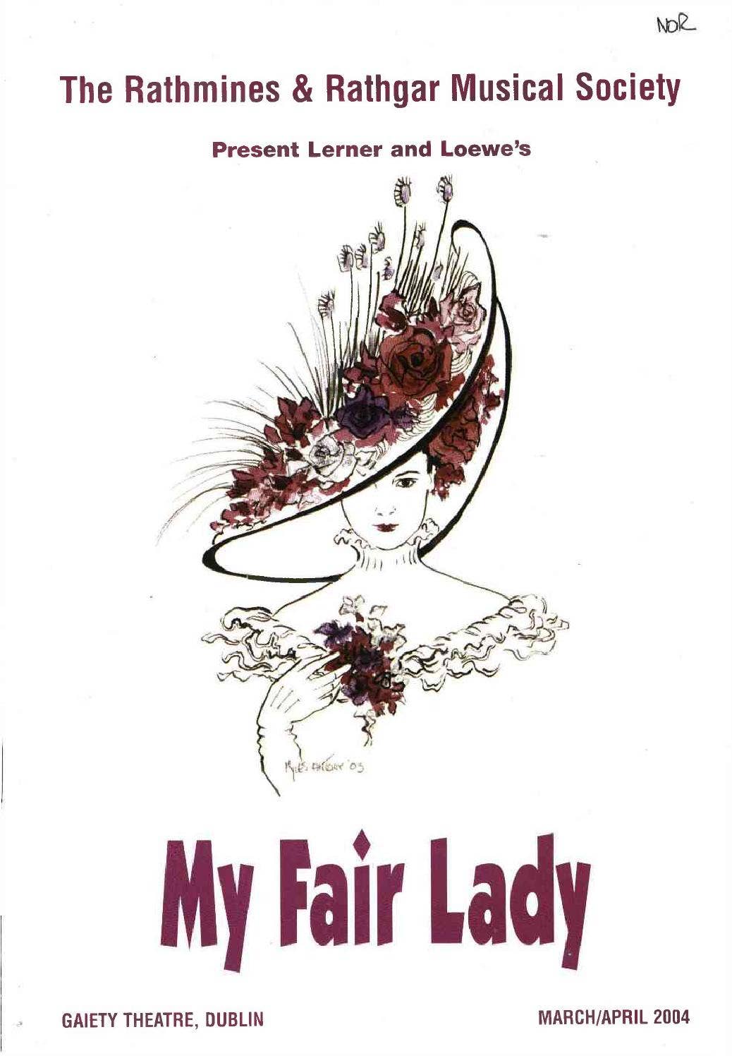 2004 my fair lady march april by Rathmines & Rathgar Musical Society ...