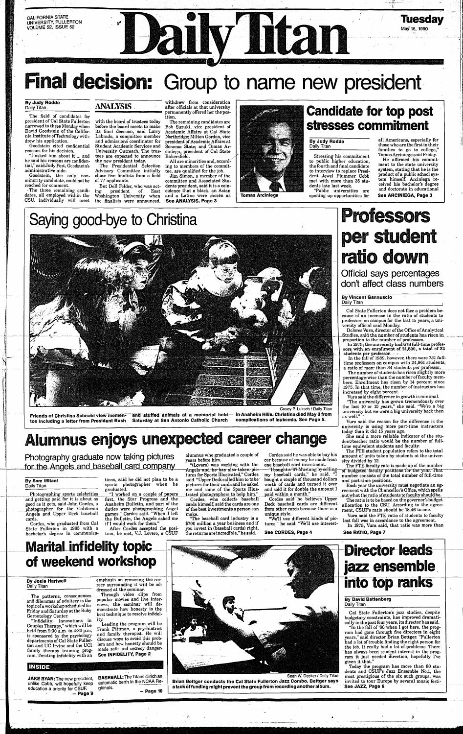 1990 05 15 by Daily Titan - Issuu