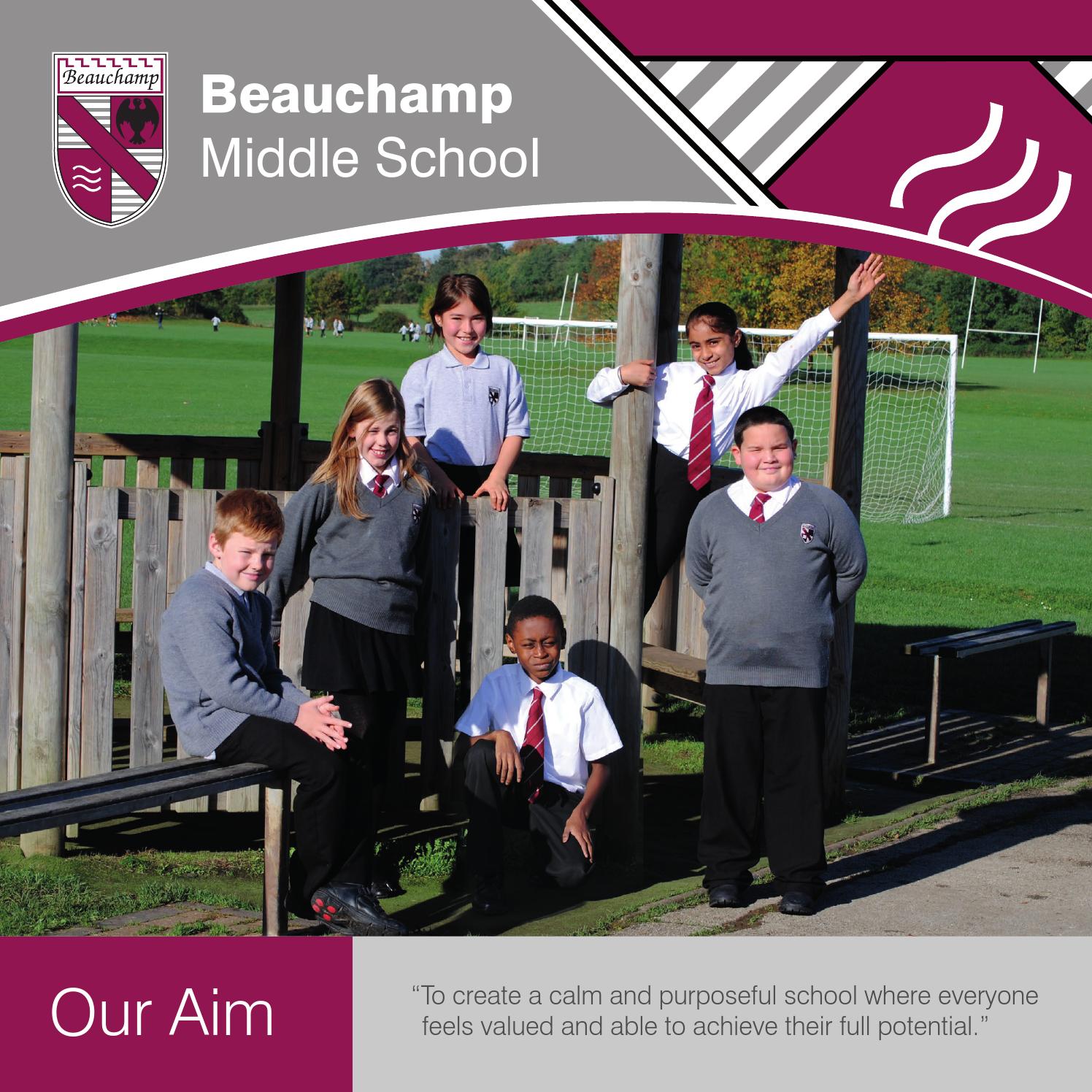 Beauchamp Middle School Prospectus by W S A - Issuu