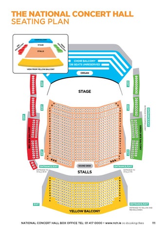 National Concert Hall Calendar of Events November December 2013 by ...
