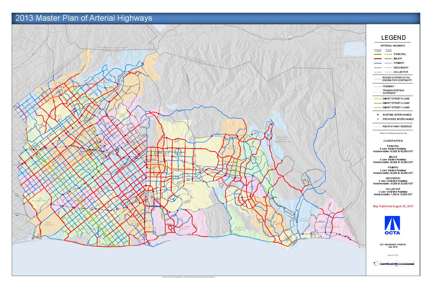 MPAH 2013 Map by OCTA - Issuu