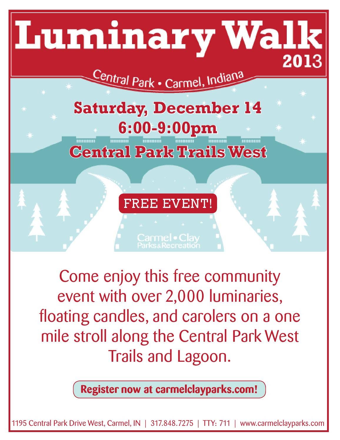 Luminary Walk by Carmel Clay Parks & Recreation - Issuu