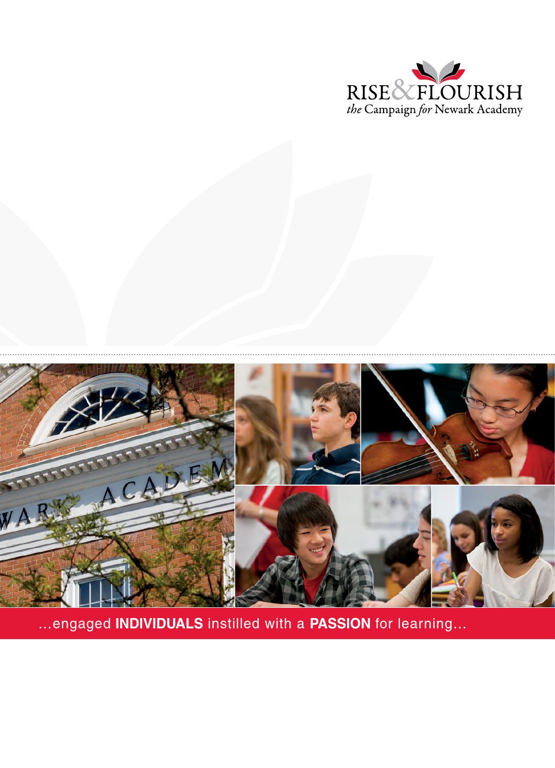 Rise & Flourish: The Campaign for Newark Academy by Newark Academy - Issuu