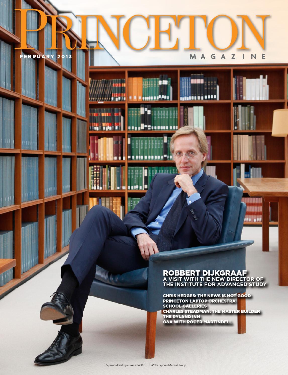 Princeton Magazine February 2013 by Witherspoon Media Group - Issuu