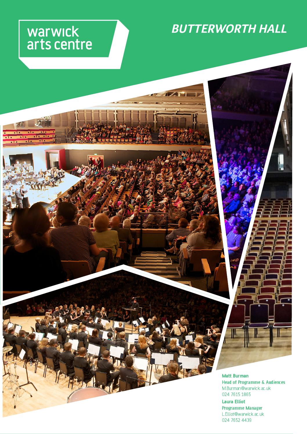 Butterworth Hall Schools brochure by Warwick Arts Centre - Issuu