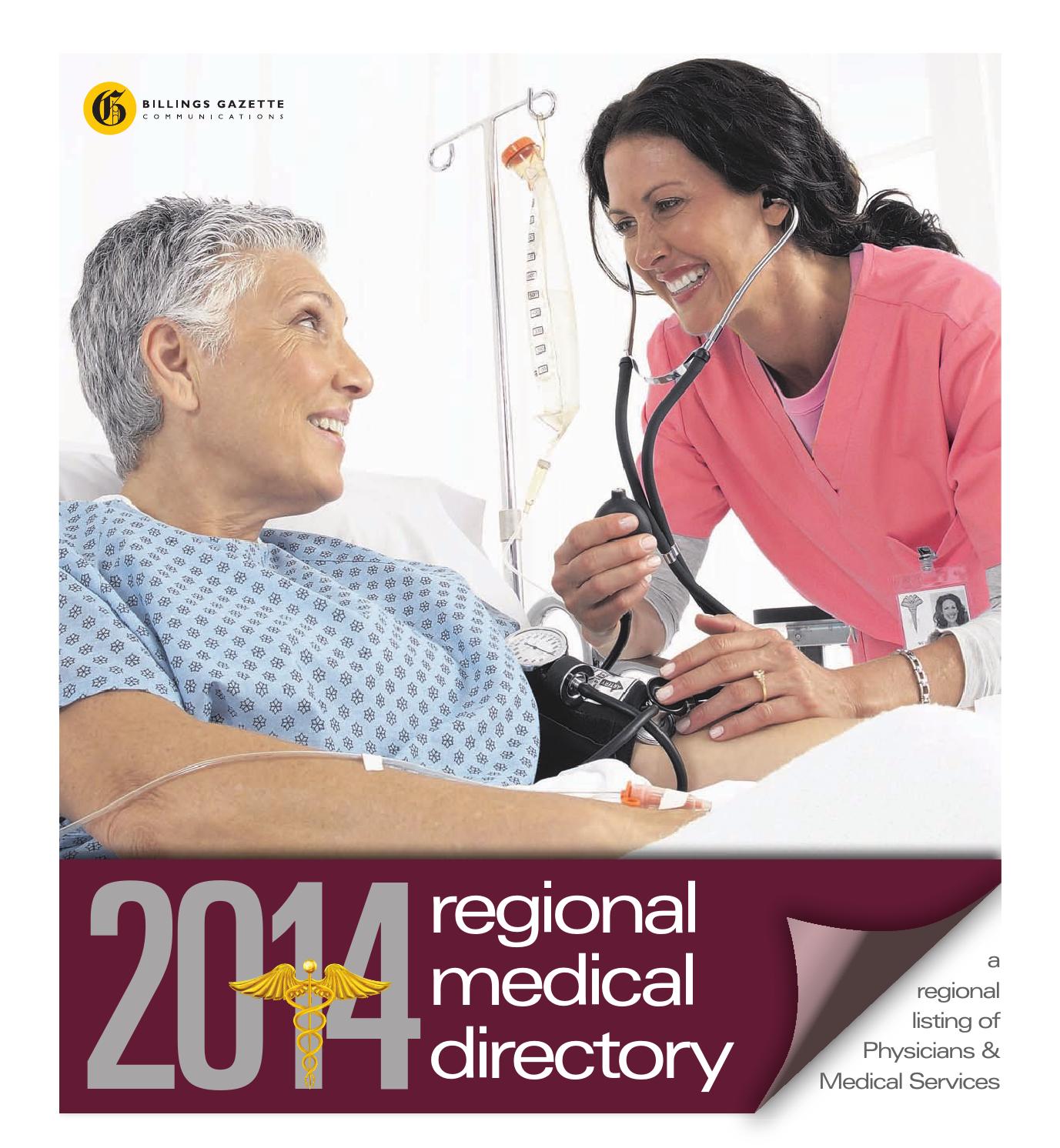 Medical Directory 2014 by Billings Gazette - Issuu