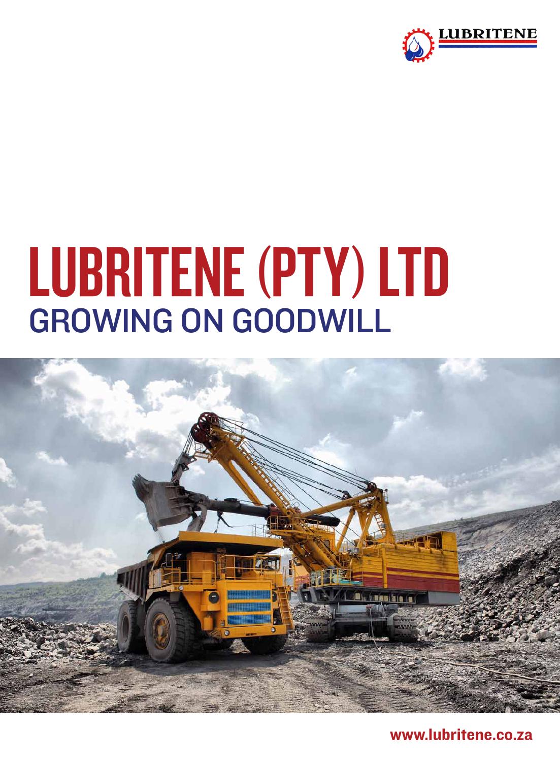 Lubritene africa mining nov13 bro by Business Excellence Magazine - Issuu