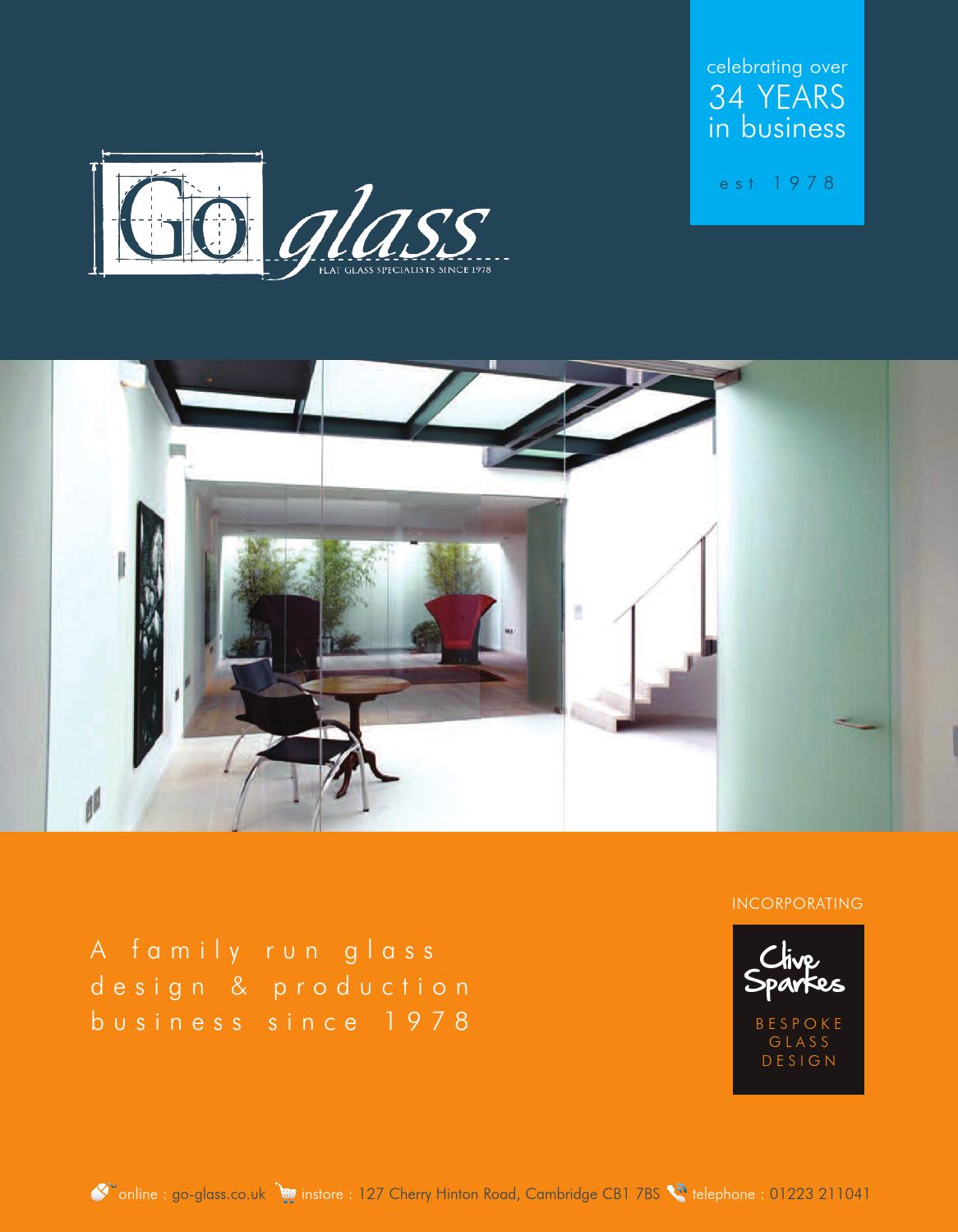 Go Glass Company Product Brochure by Go Glass - Issuu