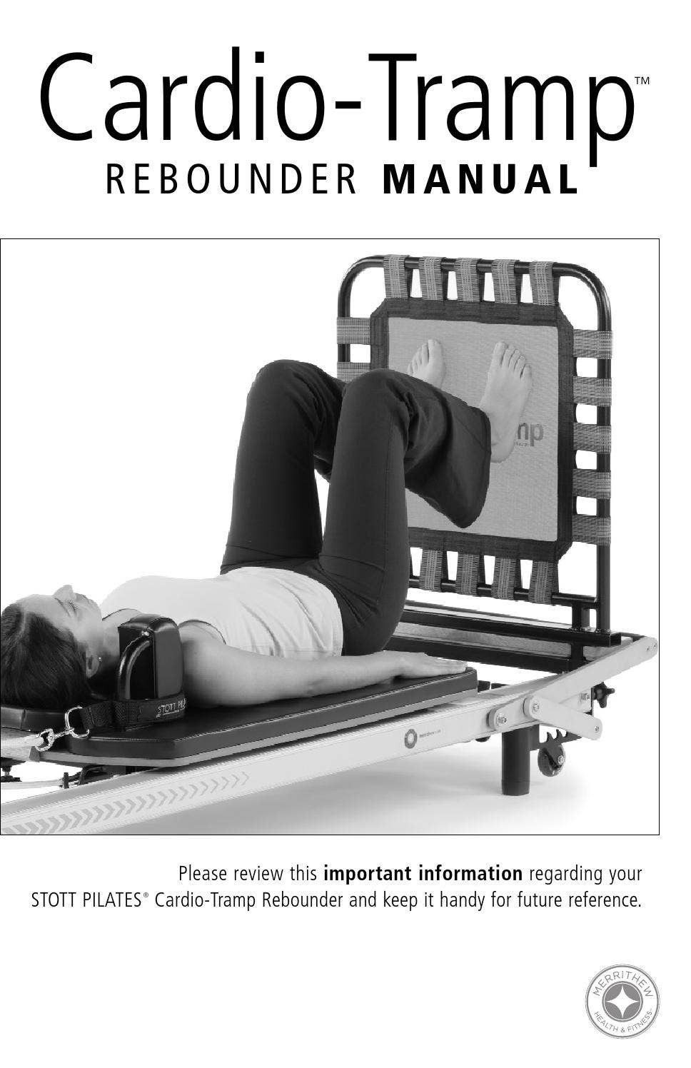 Cardio Tramp Rebounder Manual by Merrithew™ - Issuu