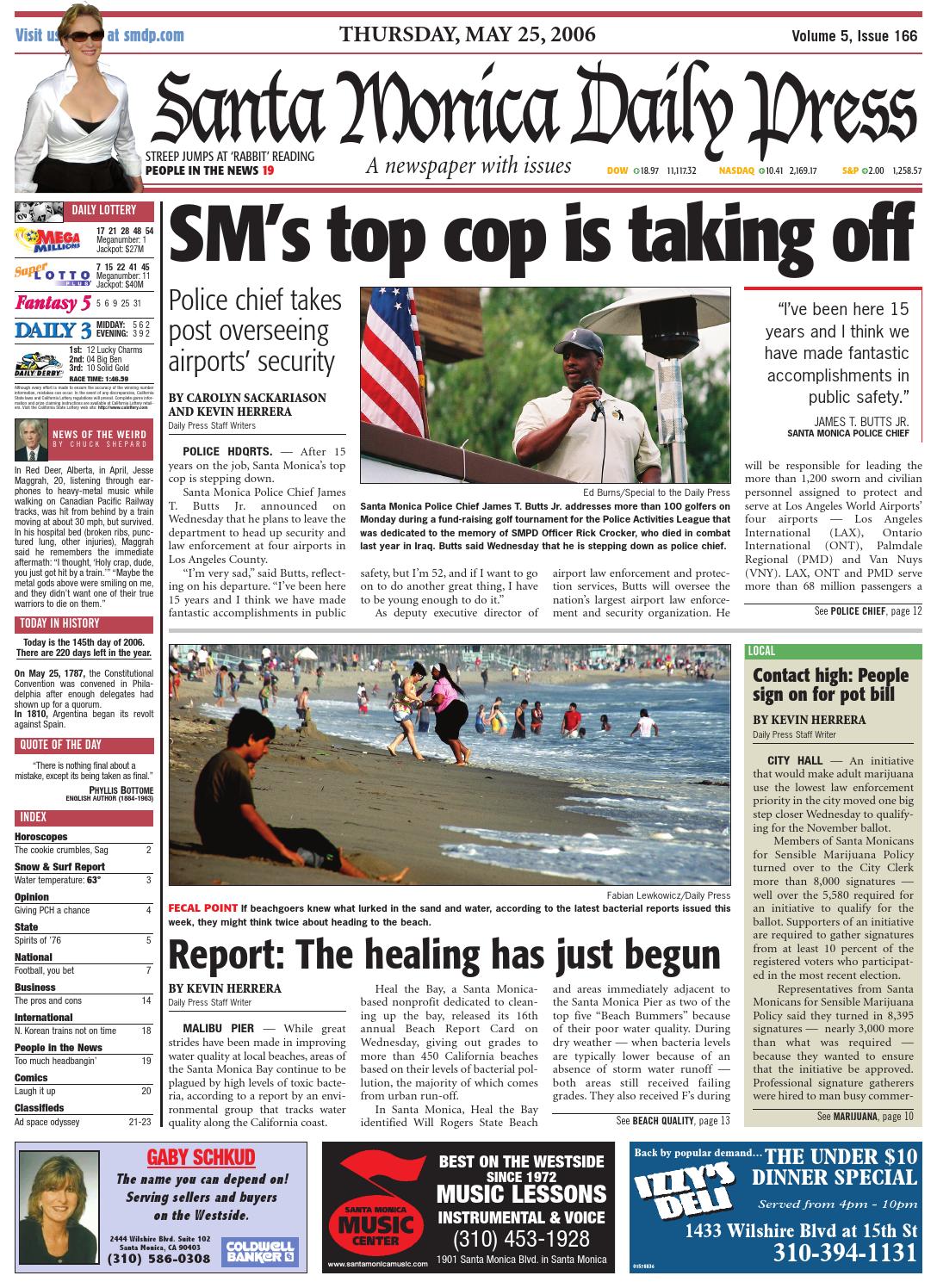 Santa Monica Daily Press, May 25, 2006 by Santa Monica Daily Press - Issuu