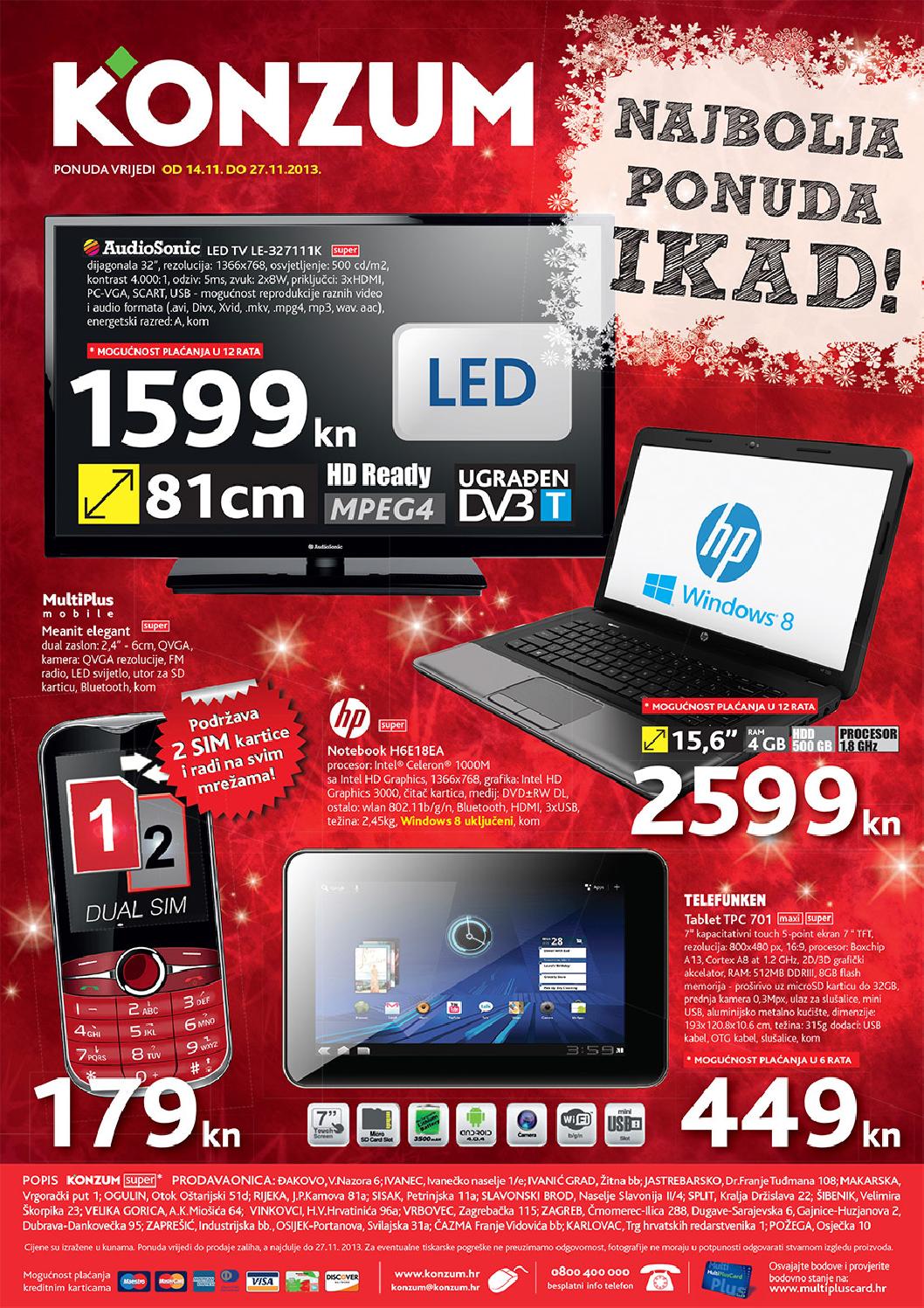 Konzum letak tehnika studeni 2013 by katalozi.net - Issuu