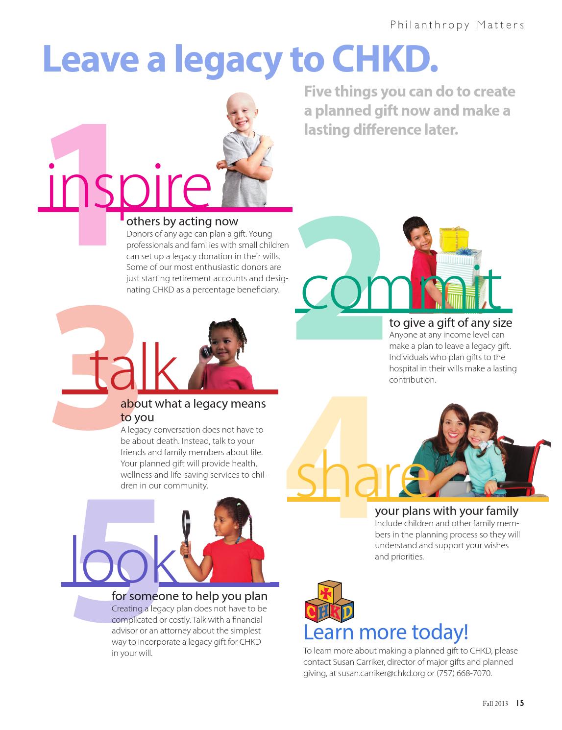 CHKD Kidstuff, Fall 2013 by Children's Hospital of The King's Daughters ...