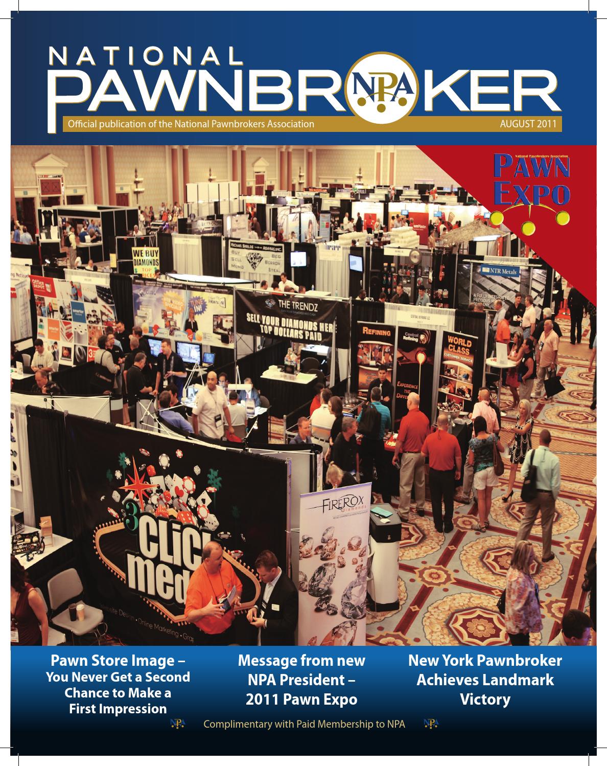 National Pawnbroker Summer 2011 by National Pawnbrokers Association - Issuu