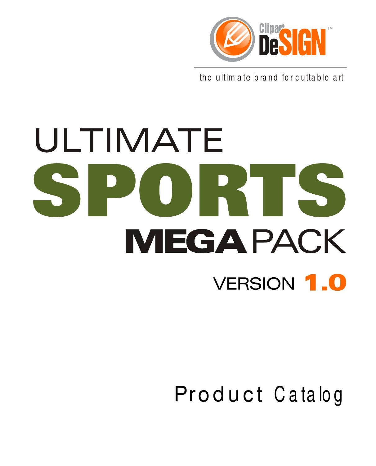 Ultimate Sports MEGA PACK Catalog by Clipart deSIGN - Issuu