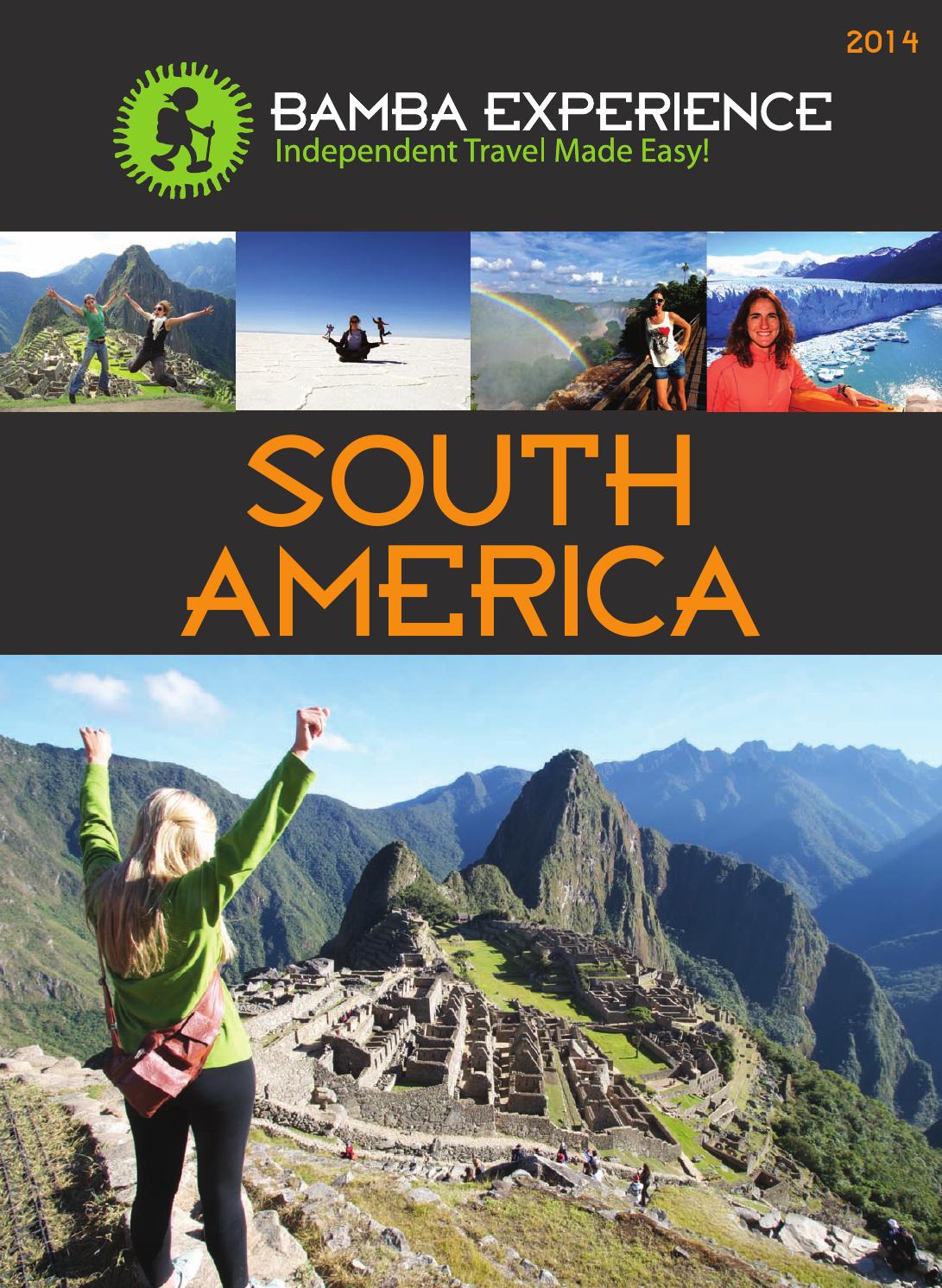 Bamba Experience Brochure South America 2014 by Bamba Travel - Issuu