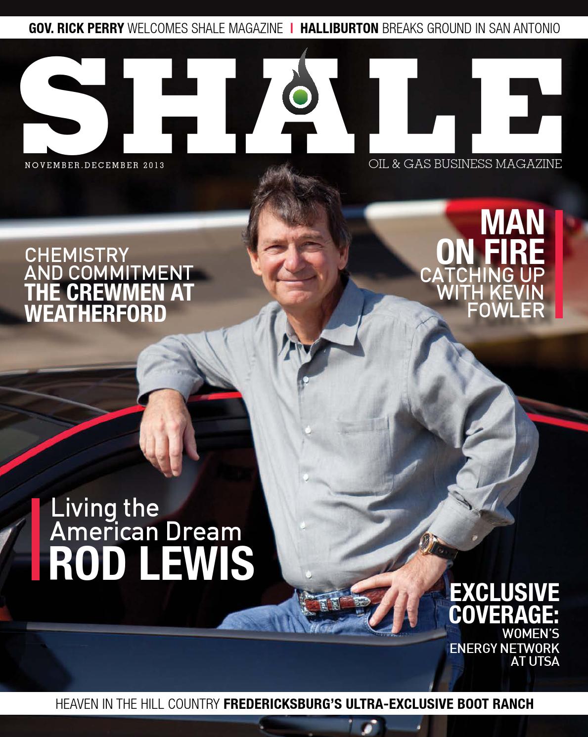 SHALE Oil & Gas Business Magazine Nov/Dec 2013 by SHALE Oil & Gas ...
