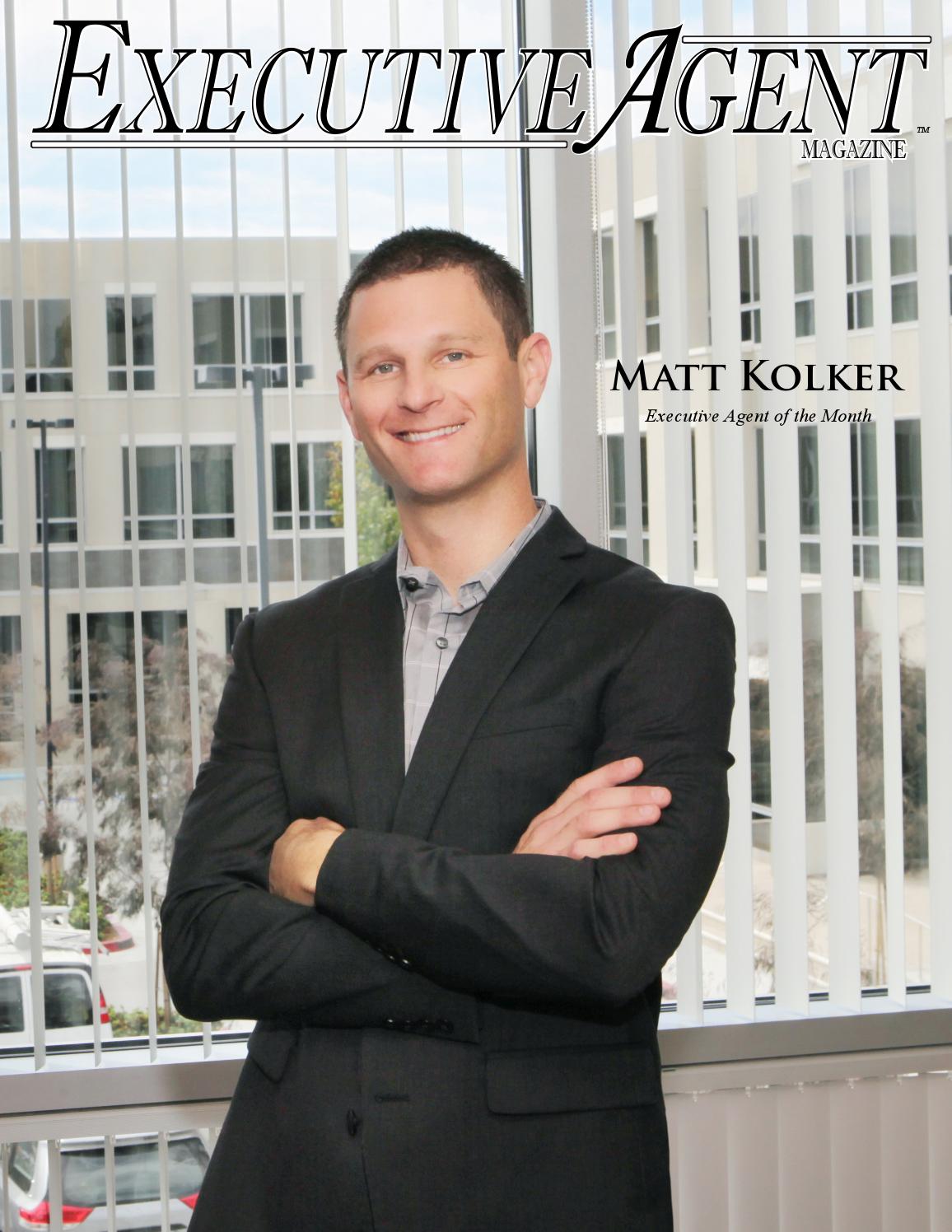 Matt kolker by Executive Agent Magazine - Issuu
