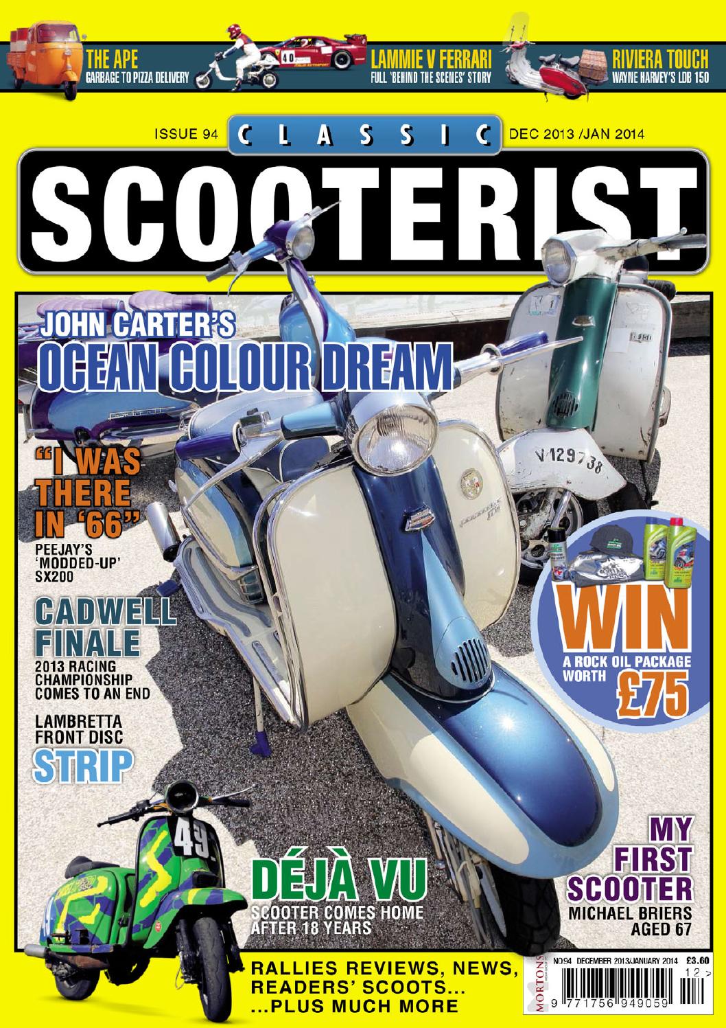 Classic Scooterist - December/January 2014 - Sample Edition by Mortons ...