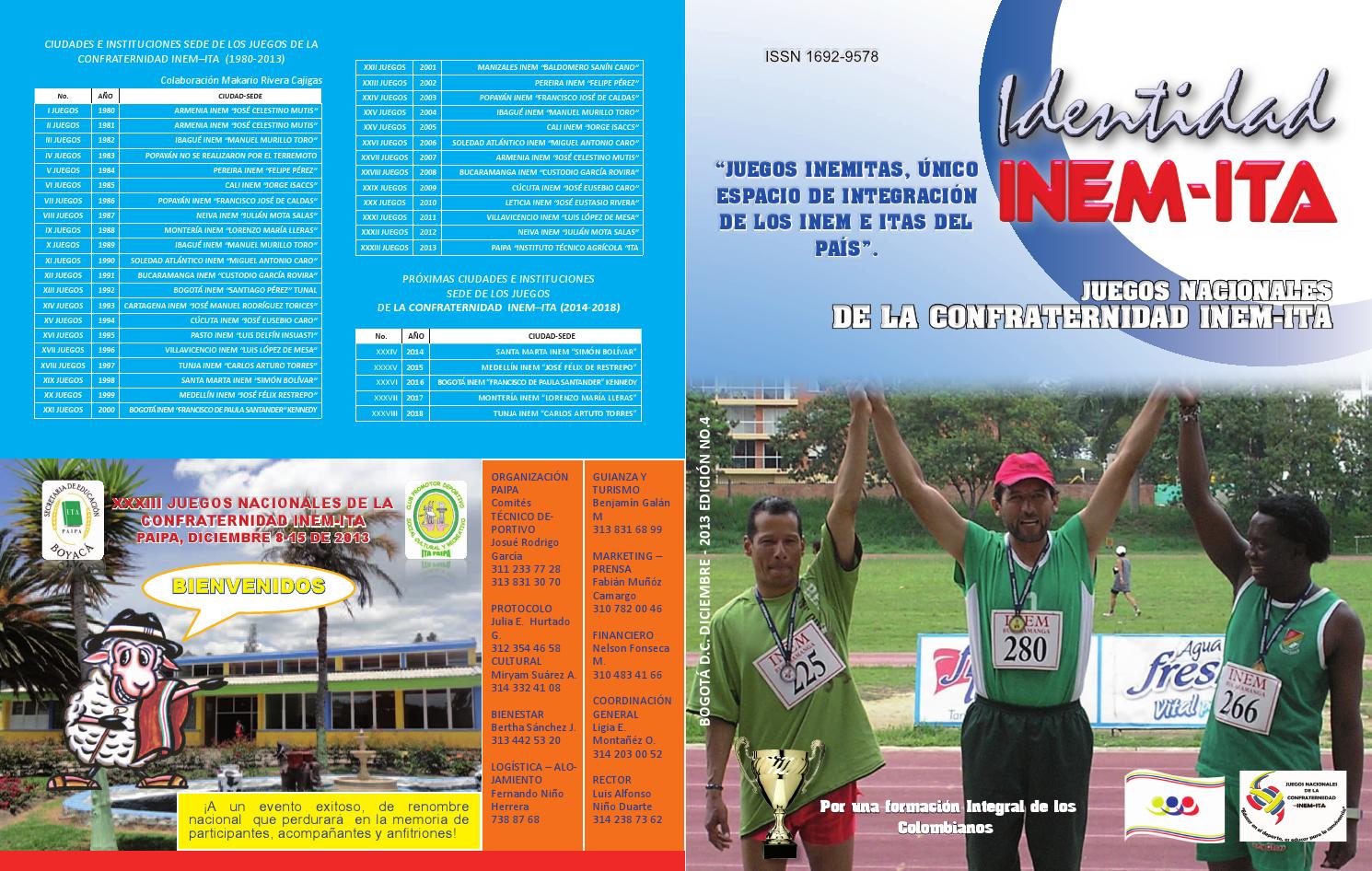Revista Identidad Inem - Ita 2013 by José Alvarez - Issuu