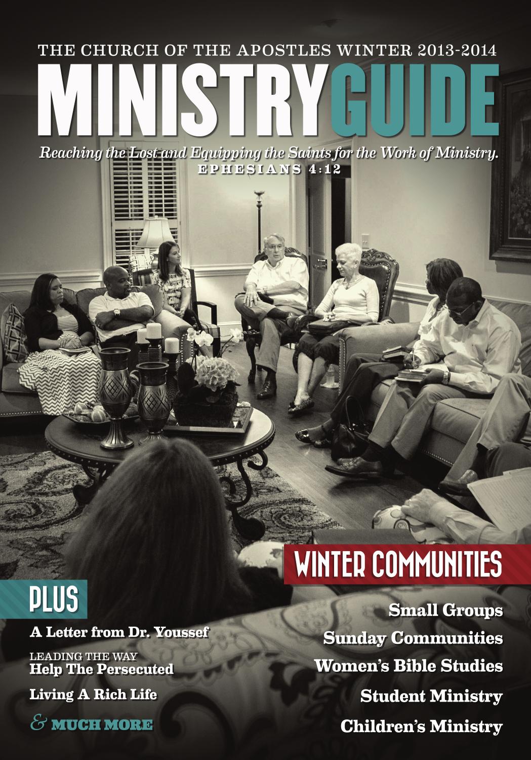 2013 Winter Ministry Guide by The Church of The Apostles - Issuu