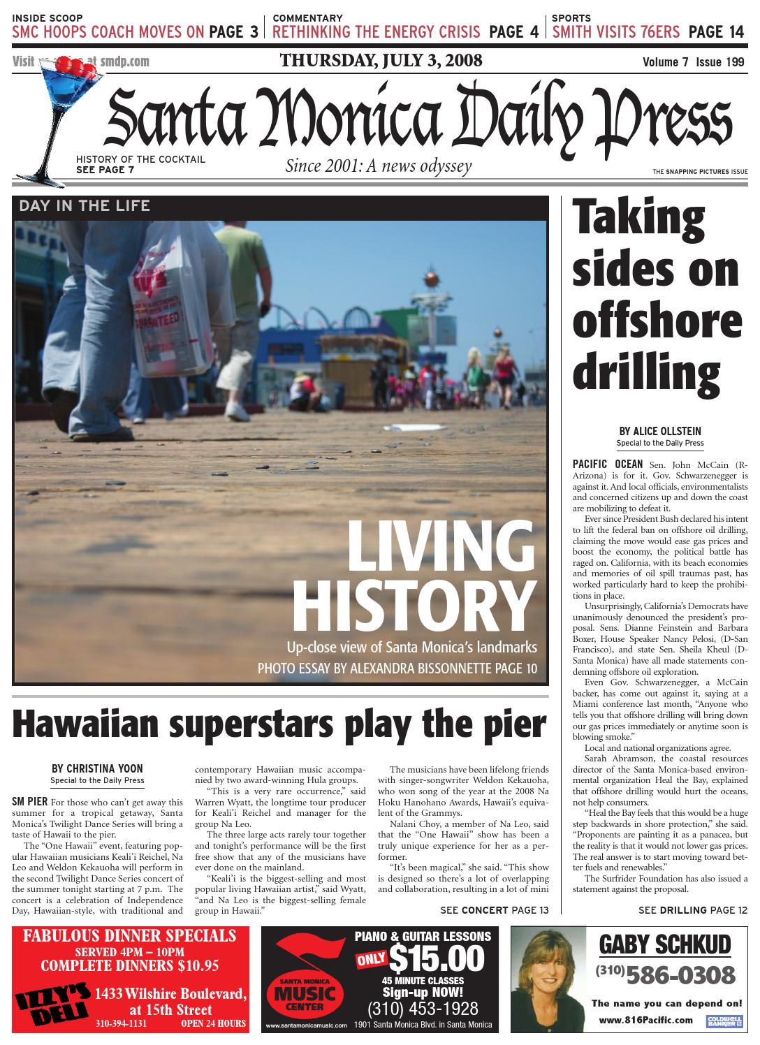 Santa Monica Daily Press, July 03, 2008 by Santa Monica Daily Press - Issuu