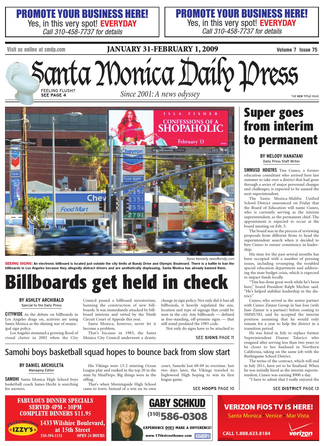 Santa Monica Daily Press, January 31, 2009 by Santa Monica Daily Press ...