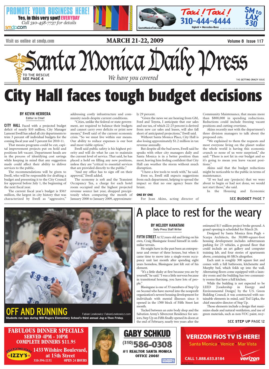 Santa Monica Daily Press, March 21, 2009 by Santa Monica Daily Press ...