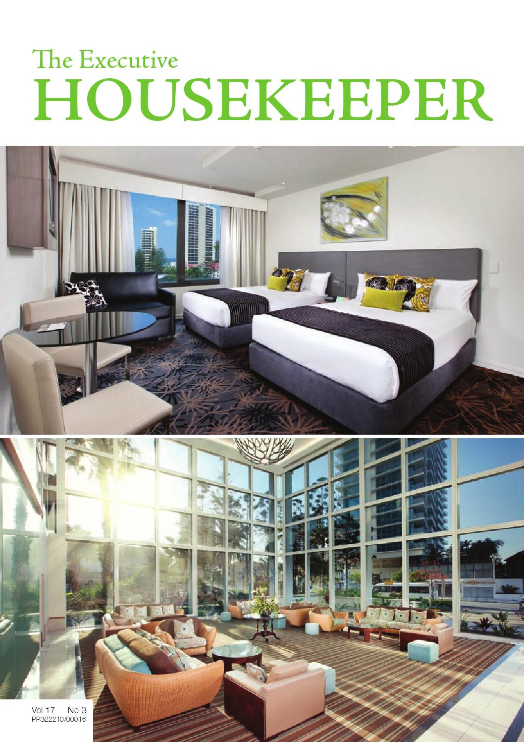 Executive Housekeeper Volume 17 No. 3 by Adbourne Publishing - Issuu