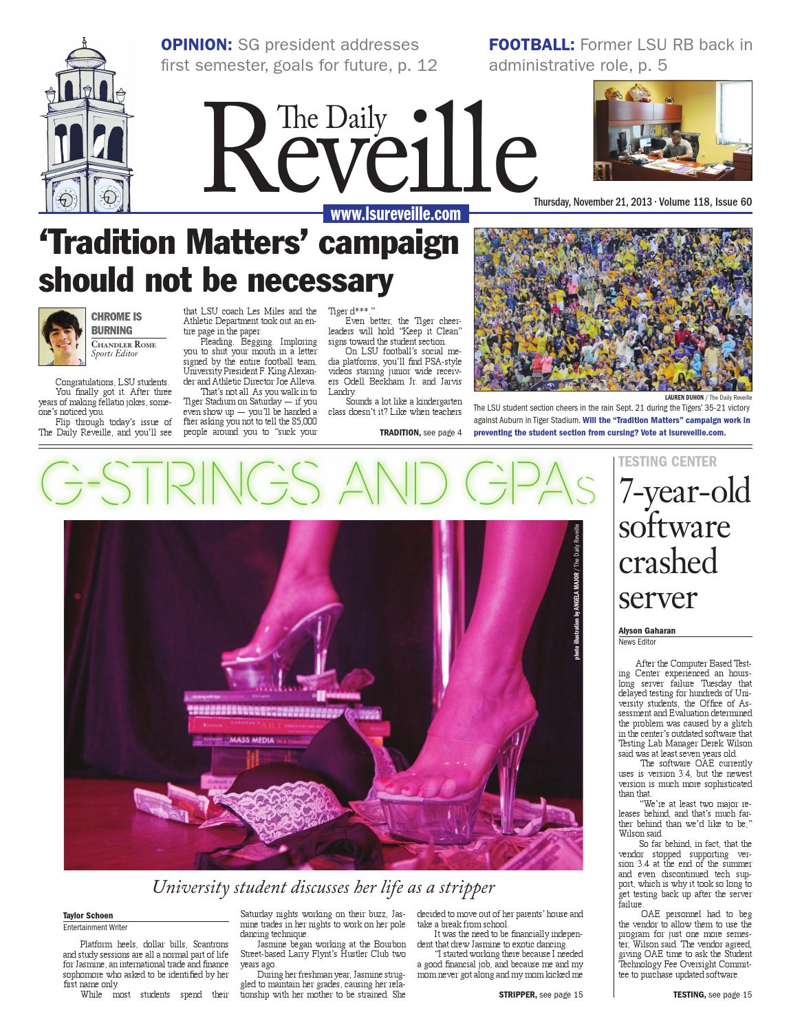The Daily Reveille - November 21, 2013 by Reveille - Issuu