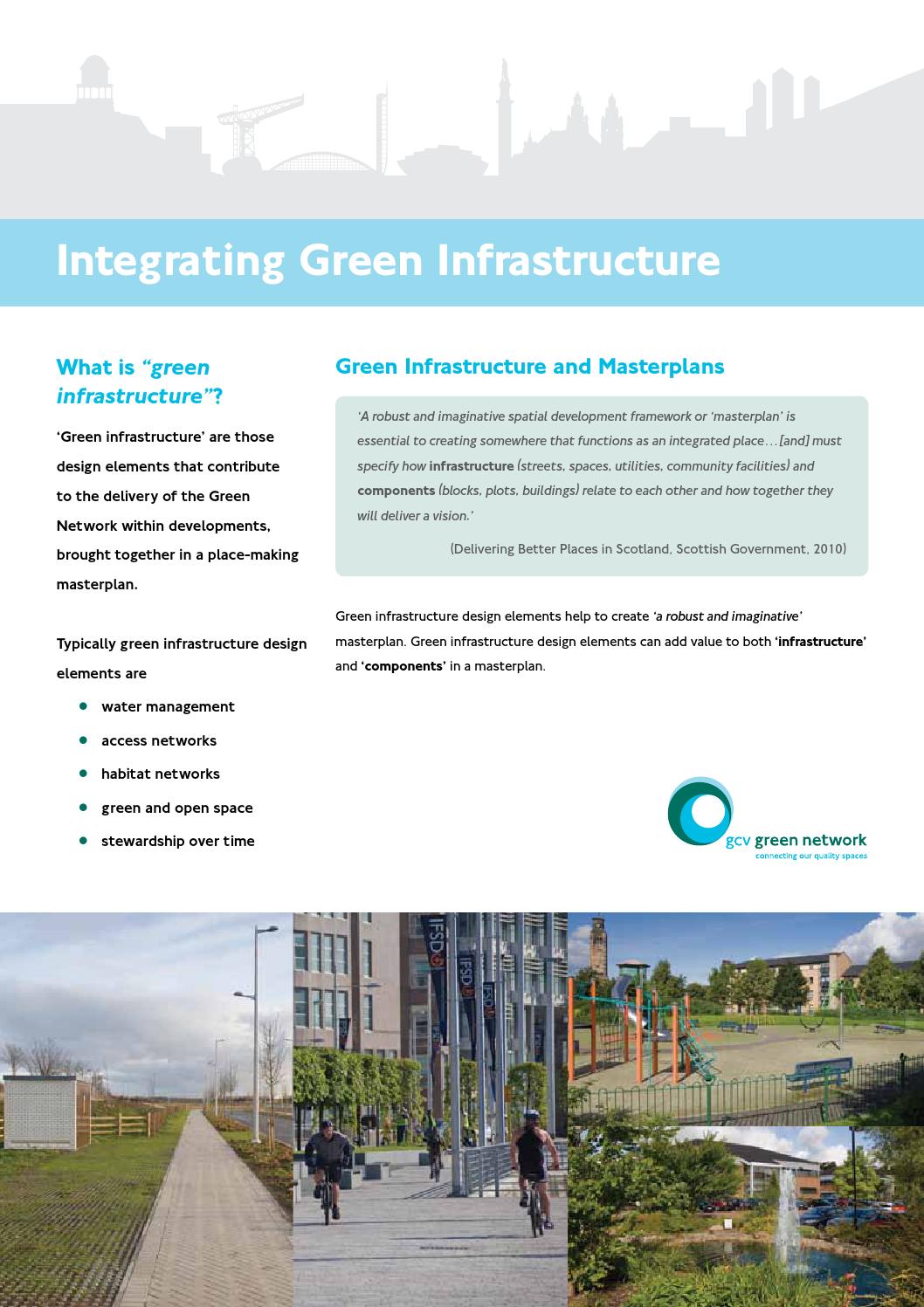Integrating green infrastructure by GCV Green Network Partnership - Issuu