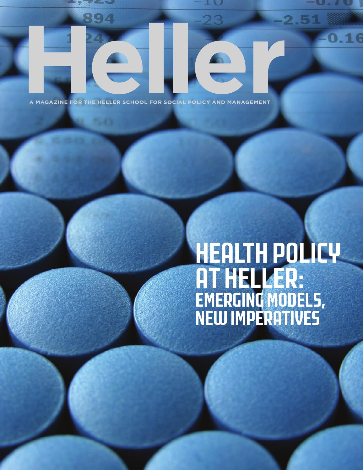 Heller Magazine, Fall 2013 by Brandeis University - Issuu