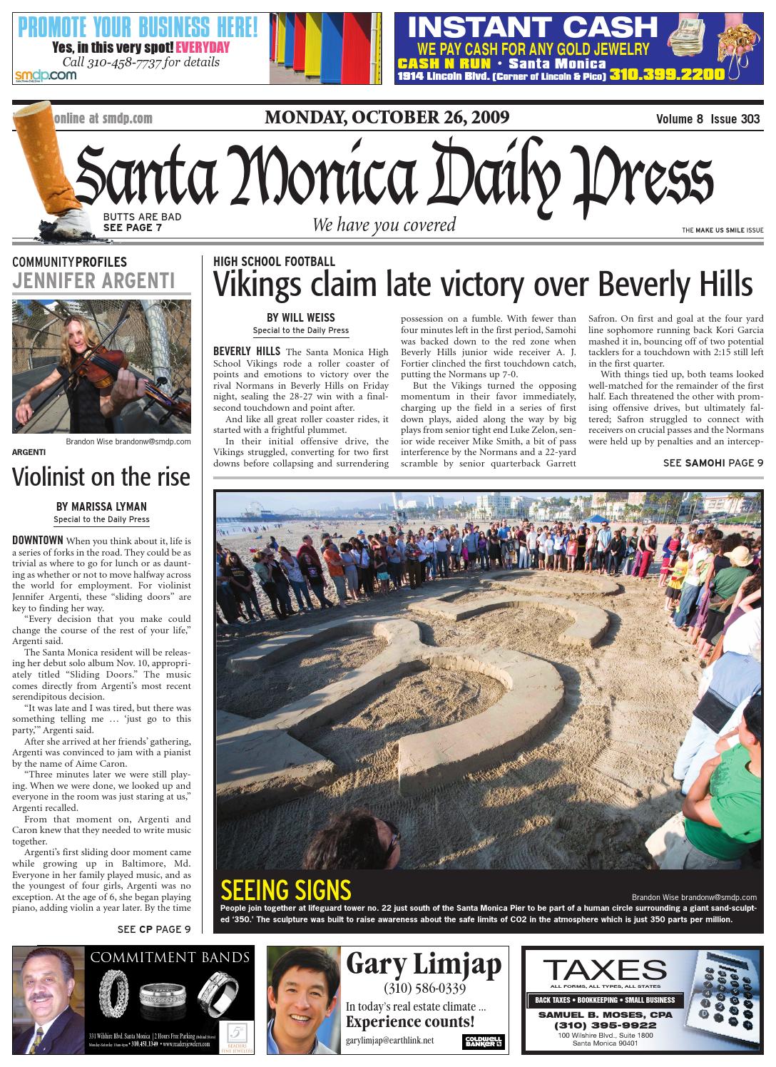 Santa Monica Daily Press, October 26, 2009 by Santa Monica Daily Press ...