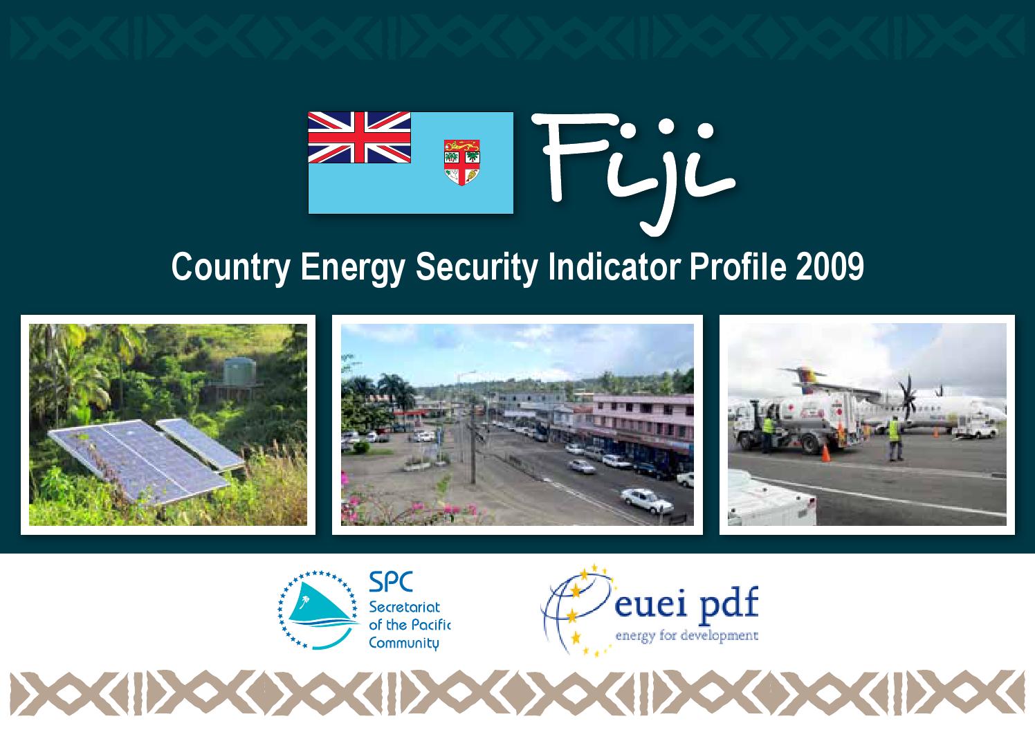 Fiji energy country profile by Jale solivakanene - Issuu