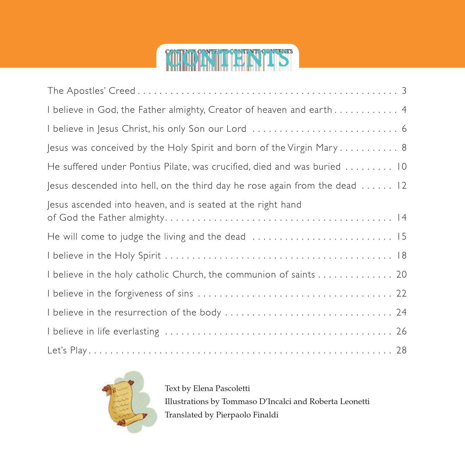 The Creed Explained for Children by Catholic Truth Society - Issuu