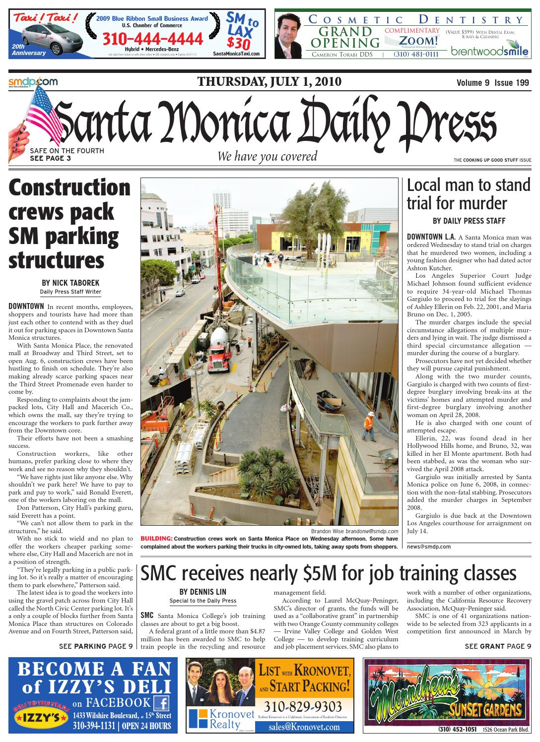 Santa Monica Daily Press, July 01, 2010 by Santa Monica Daily Press - Issuu