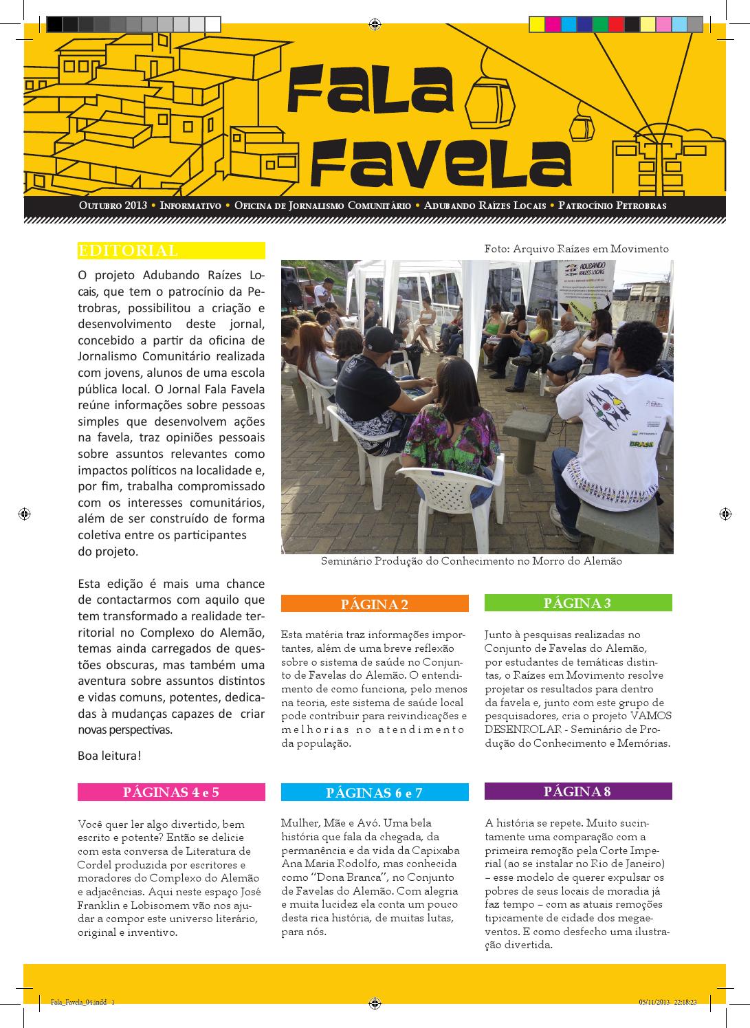 Jornal FALA FAVELA by Alan Brum Pinheiro - Issuu