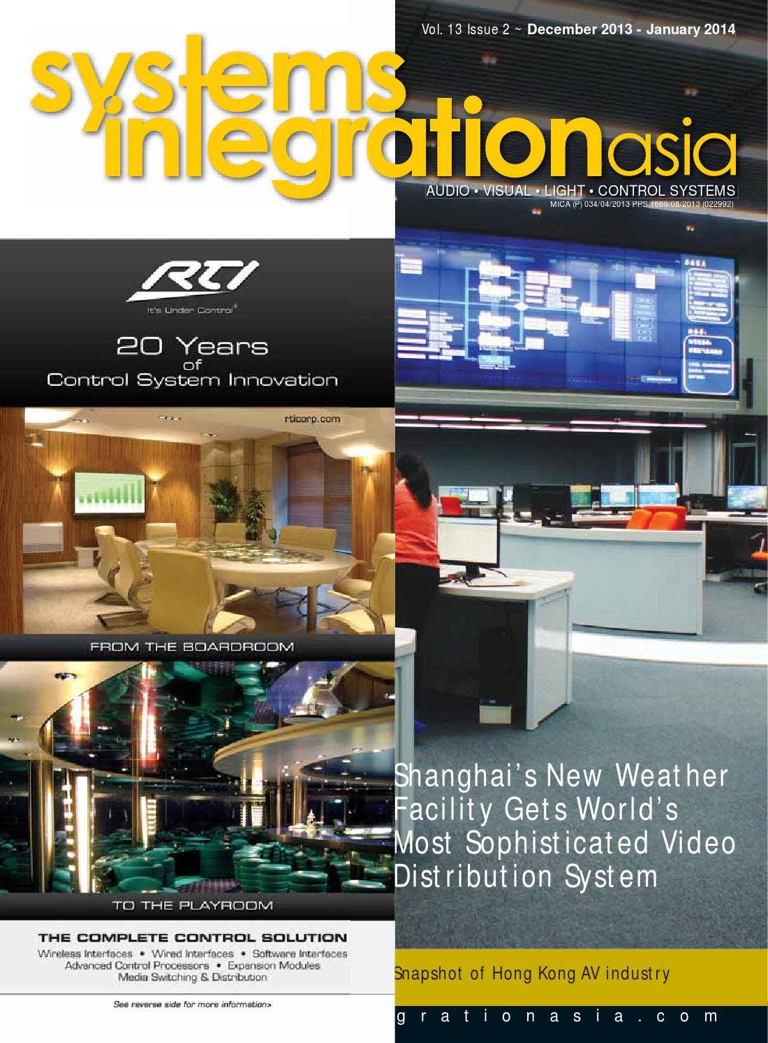 Systems Integration Asia December 2013 - January 2014 by Spinworkz Pte ...